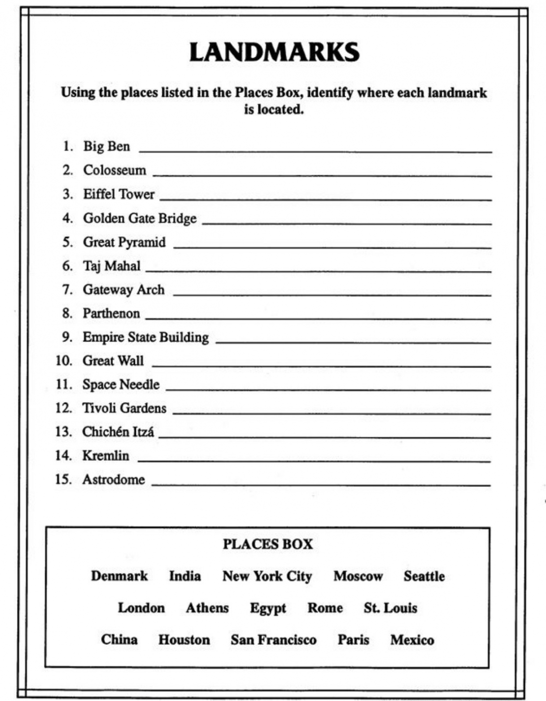 7th Grade Social Studies Worksheet 7th Grade Social Studies Worksheet