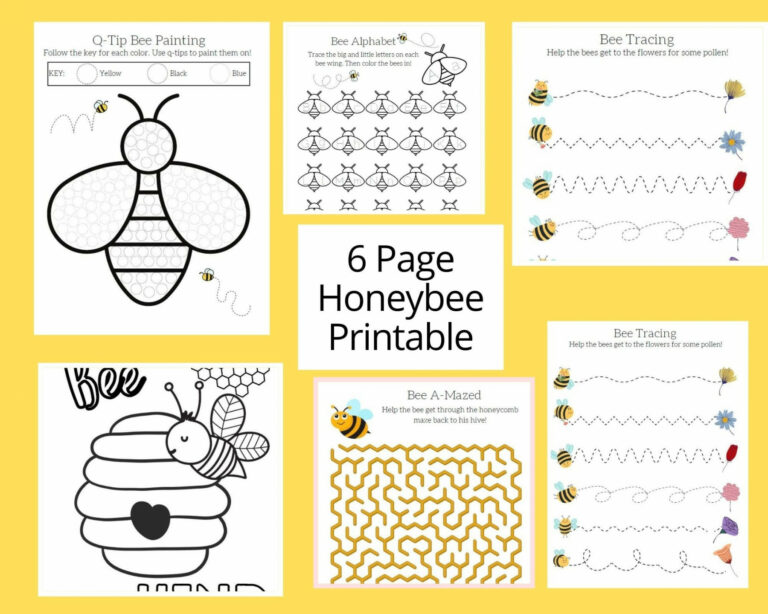 Basic Mandarin For Kindergarten – Printable PDF Template