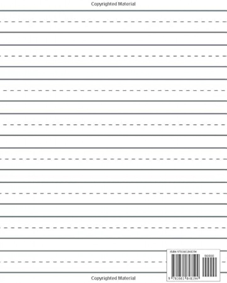 Dotted Lined Paper For Kindergarten Printable PDF Template Dotted Lined Paper For Kindergarten Printable PDF Template