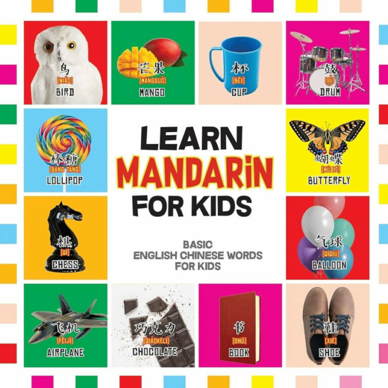 Basic Mandarin For Kindergarten – Printable PDF Template