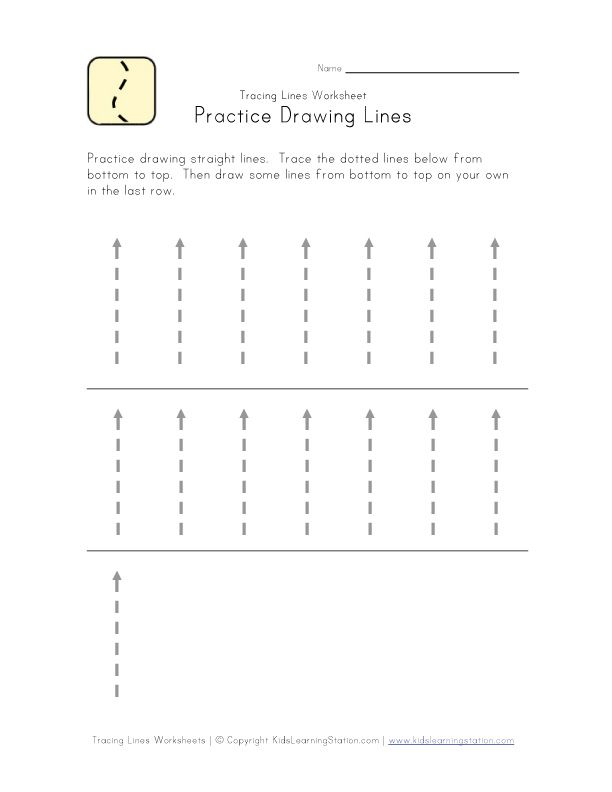 21 Kindergarten Line Tracing Worksheets – Printable PDF Template