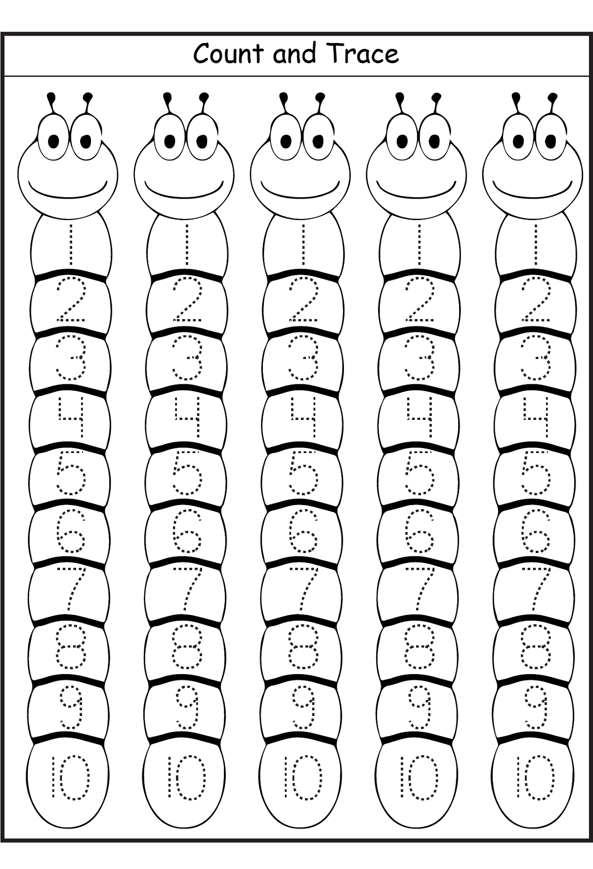 21 Worksheets For Kindergarten Number 6 – Printable PDF Template
