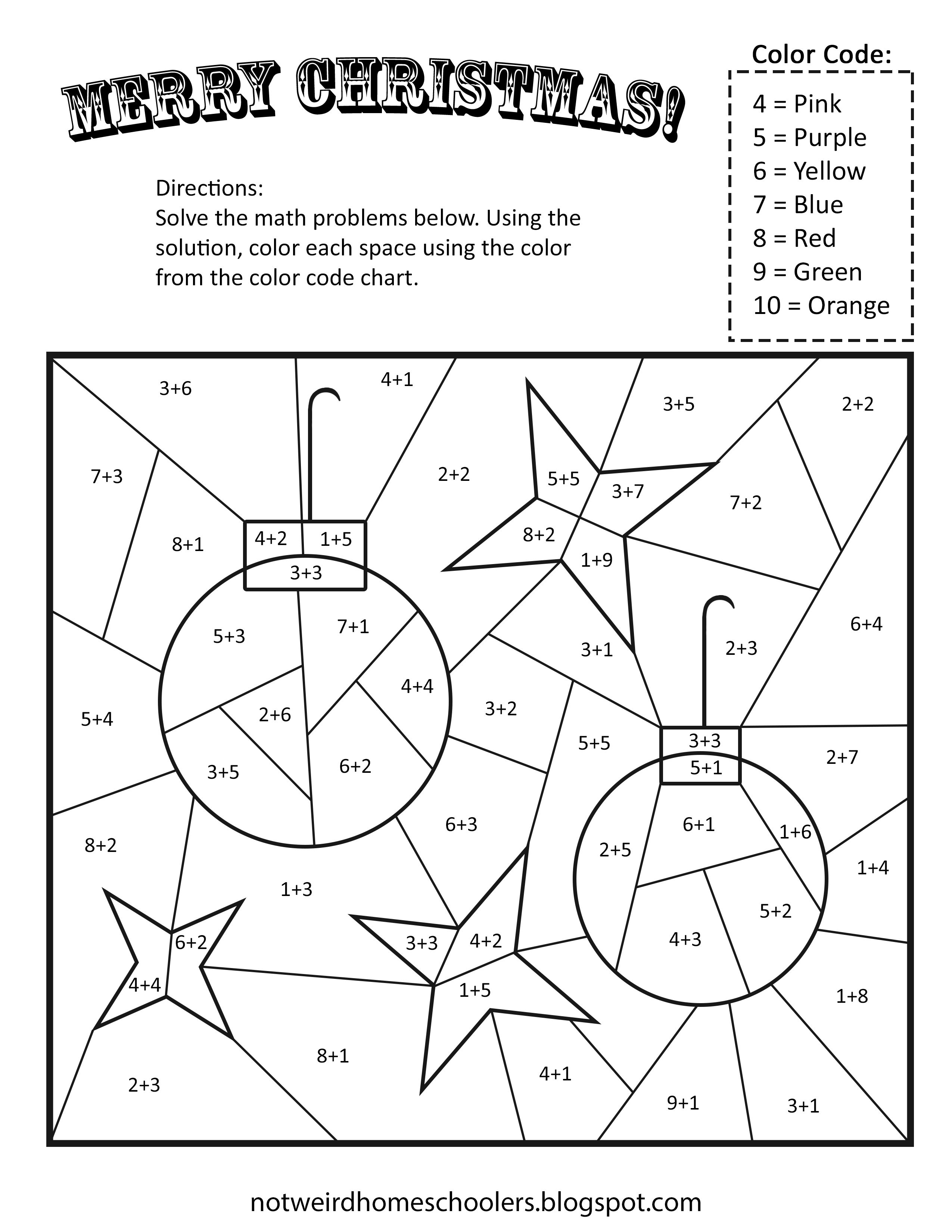 21 Free Christmas Math Worksheets 1St Grade – Printable PDF Template