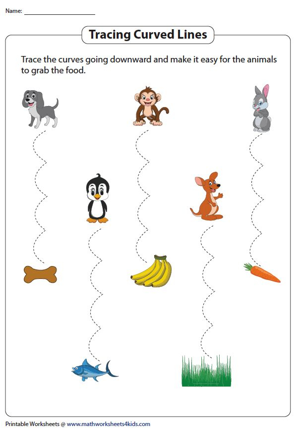 21 Kindergarten Line Tracing Worksheets – Printable PDF Template