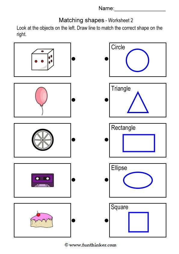 21 Kindergarten Worksheets On Shapes – Printable PDF Template