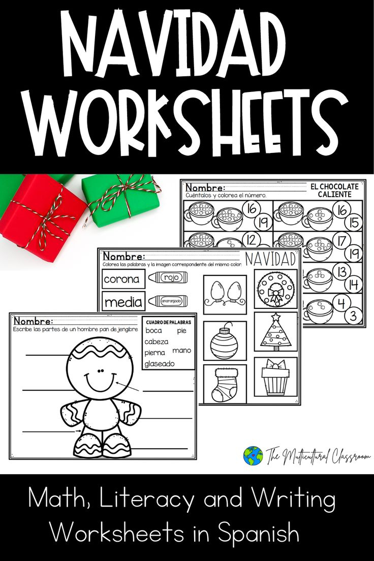 20 Math Worksheets In Spanish – Printable PDF Template