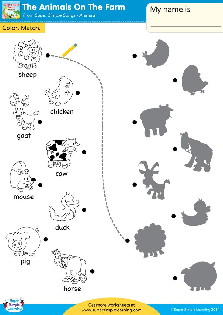 21 Worksheets For Kindergarten About Farm Animals – Printable PDF Template
