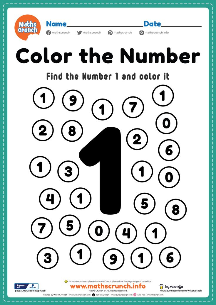 21 Worksheets For Kindergarten Number 6 – Printable PDF Template